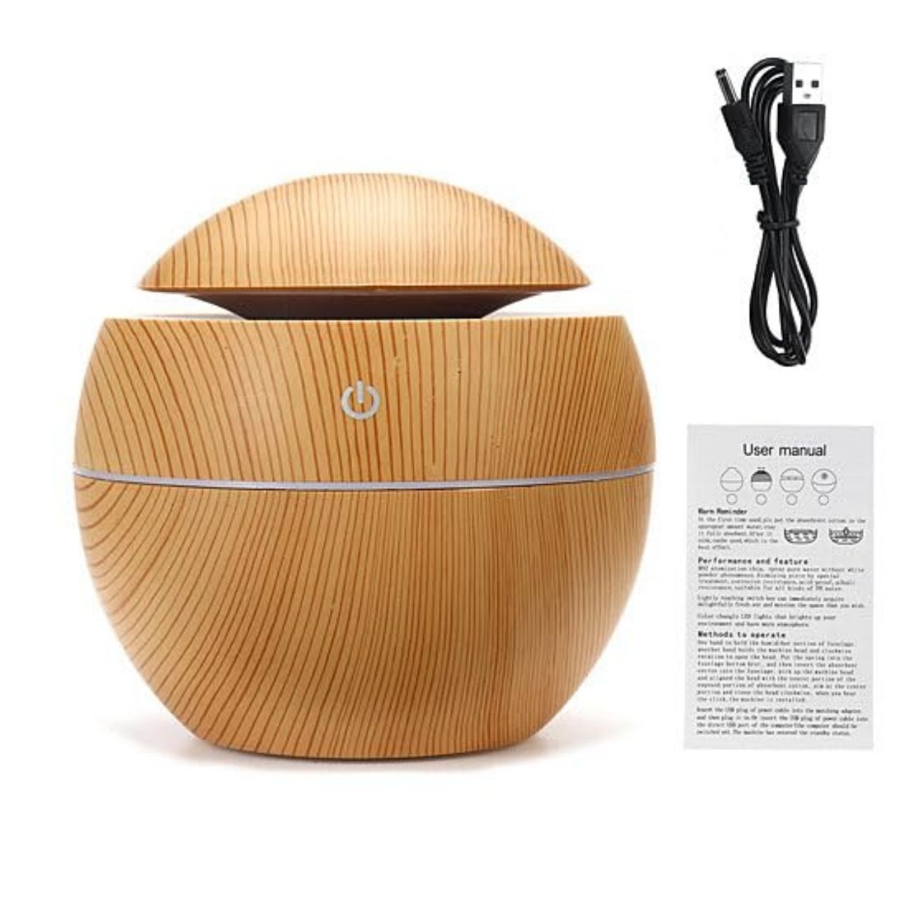 Diffúzor, LED párásító és illóolaj diffúzor – PrimePick – HU